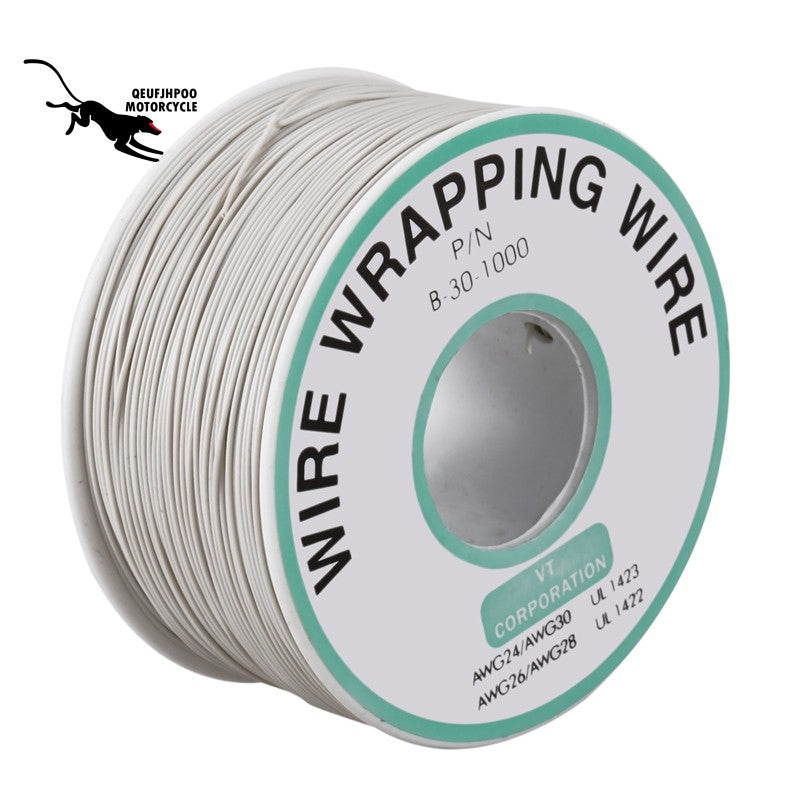(0.5mm) Copper Wire 30AWG (230m) White