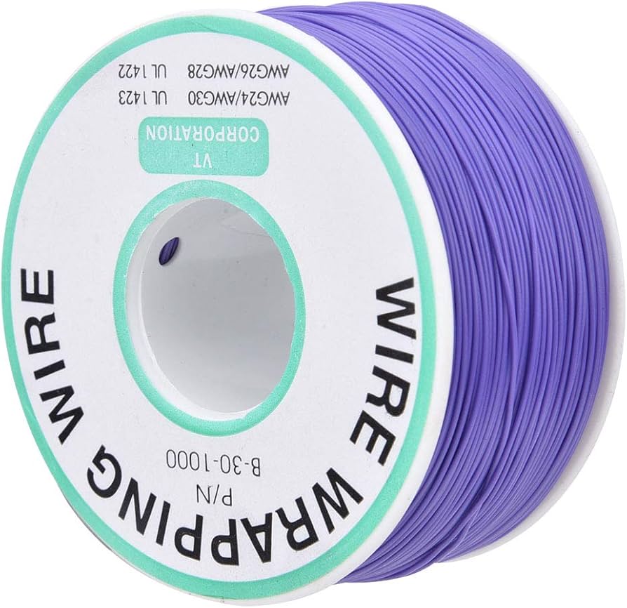(0.5mm) Copper Wire 30AWG (230m) Purple