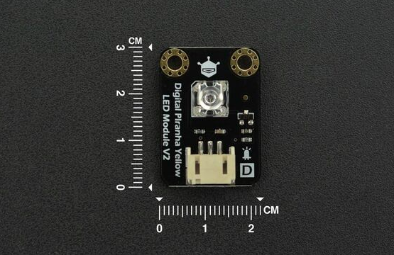 DFROBOT Gravity: Digital piranha LED module - Yellow – EcoRobotics