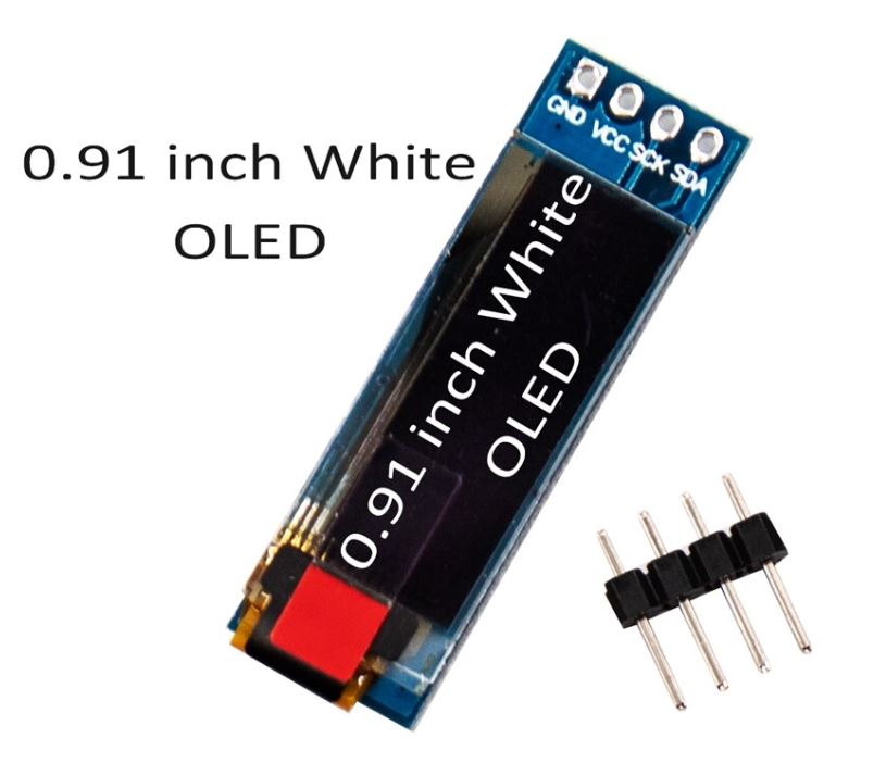 (0.91 inch) OLED module 0.91" White OLED 128X32 OLED