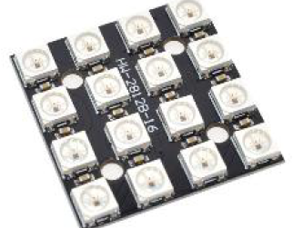 4*4 16-Bit Full Color 5050 RGB LED Lamp Panel Light