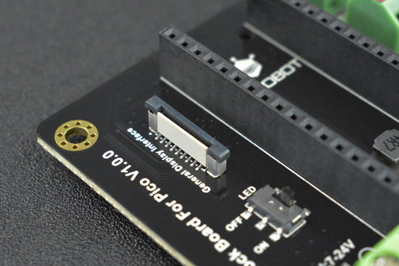 DFROBOT Terminal Block Board for Raspberry Pi Pico – EcoRobotics