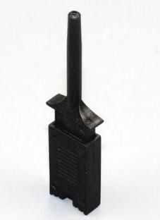 Single Test Hook Clip for Logic Analyzers Black