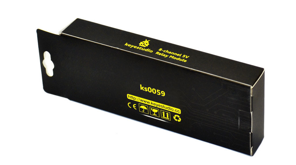 KEYESTUDIO 8 Channel 5V Relay Module for Arduino