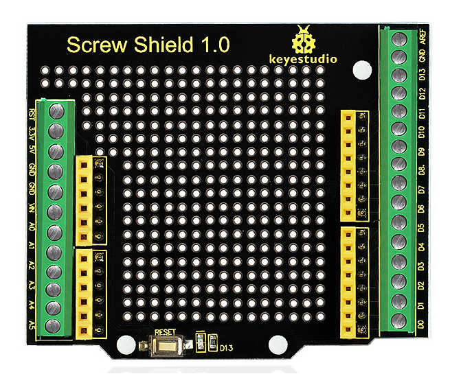 KEYESTUDIO Proto Screw Shield Assemble for Arduino UNO R3