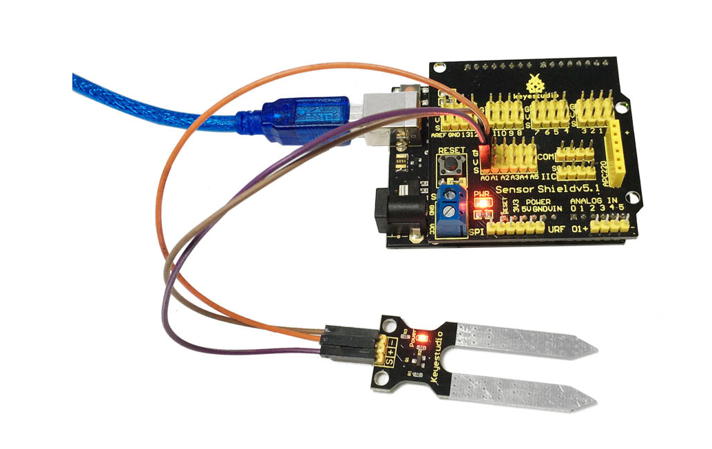 KEYESTUDIO Soil Humidity Sensor for Arduino – EcoRobotics