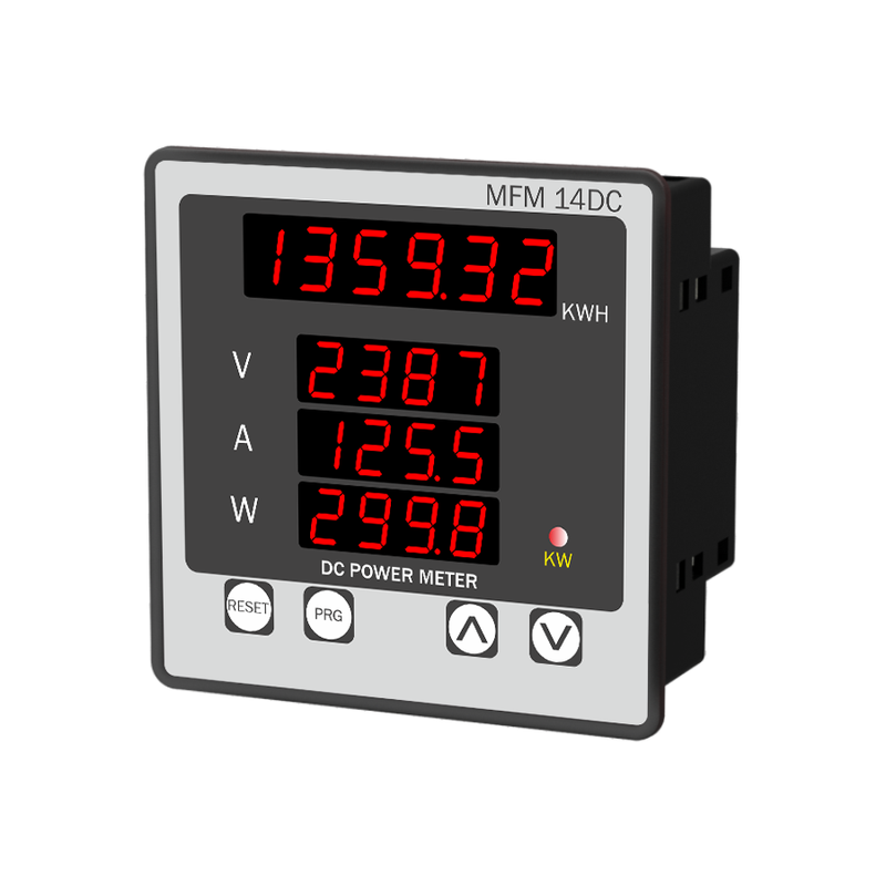 MULTISPAN MFM-14DC Panel DC Power Meter – EcoRobotics