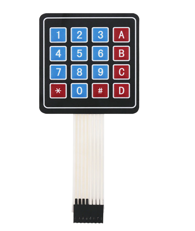 4*4 Membrane Switch Matrix Keypad