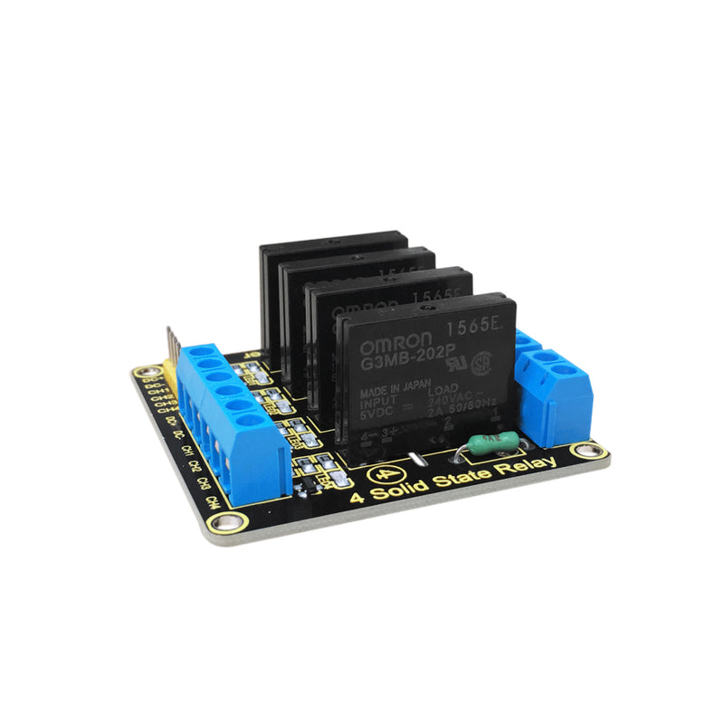 KEYESTUDIO 4 Channel Solid State Relay Module – EcoRobotics