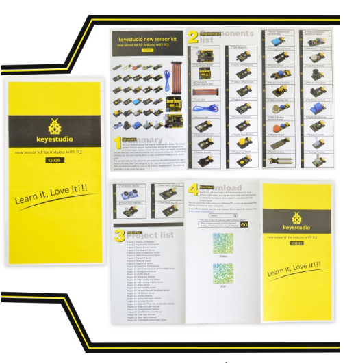 KEYESTUDIO Sensor kit with Arduino UNO R3